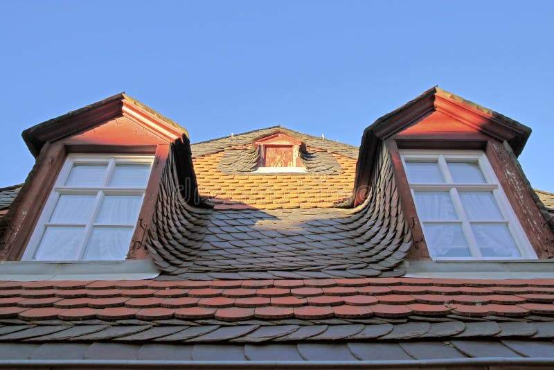 Dormer Window - Right Side stock photo. Image of view, white - 347868