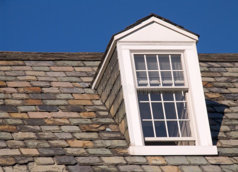 Dormer Window - Right Side stock photo. Image of view, white - 347868