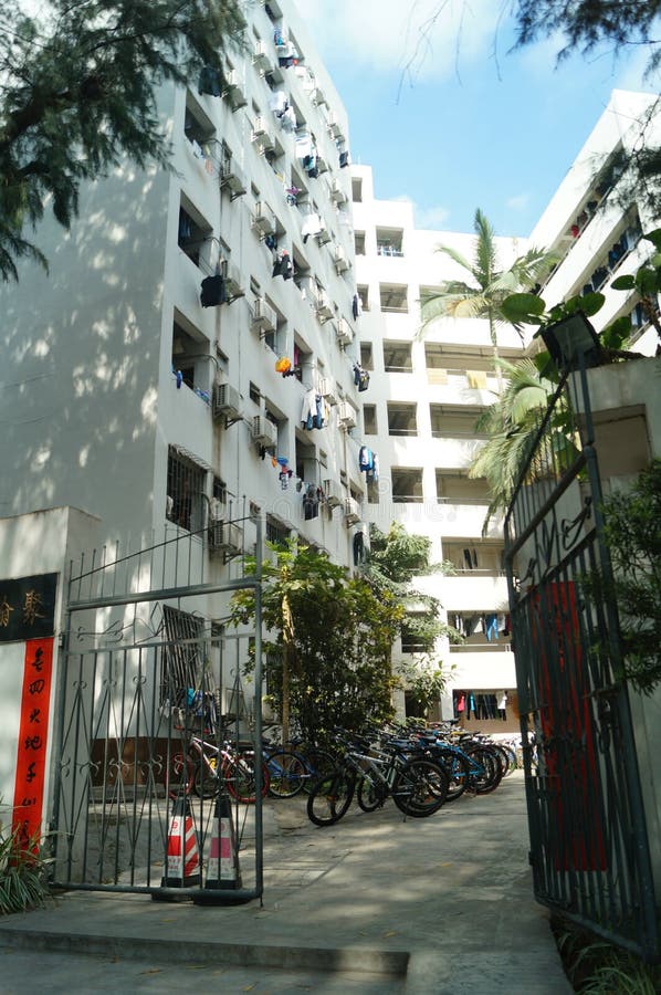 The Dormitory Building of Shenzhen University Editorial Stock Image ...
