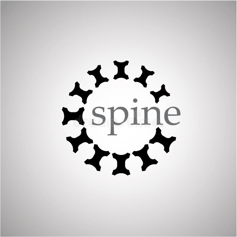 Dorn-Ideendesign-Illustrationsgraphik Auf Hintergrund Stock Abbildung ...