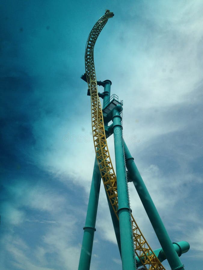 Dorney Park stock image. Image of park, roller, coaster - 42721717