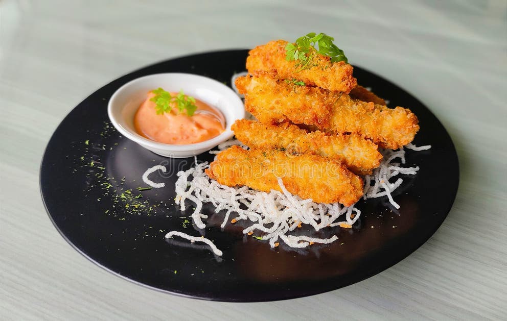 Dorry Fish Finger stock photo. Image of restaurant, meal - 262114958