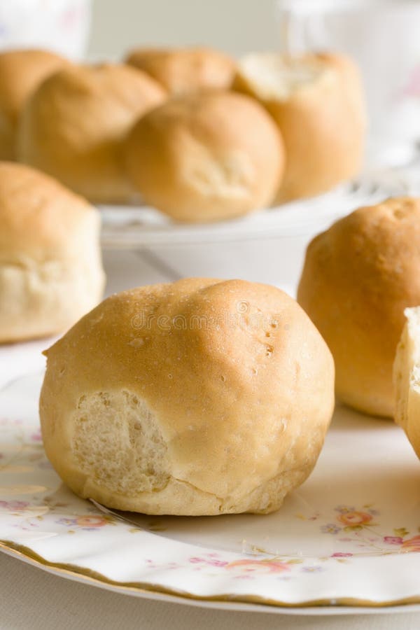 Old Fashioned Butter Rolls Made Cresents Stock Photos - Free & Royalty ...