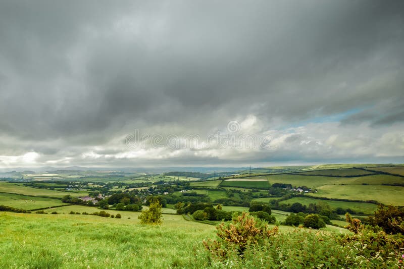 Dorset landscape stock image. Image of countryside, meadows - 25372053