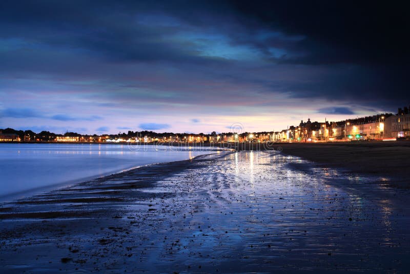 Dorset Sunset stock image. Image of sunrise, resort, twilight - 34403305