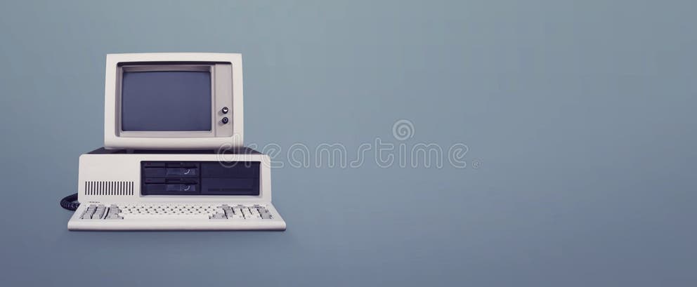 DOS computer stock photo. Image of monitor, classic - 102061622