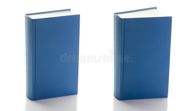 Dos libros azules foto de archivo. Imagen de conocimiento - 11355892