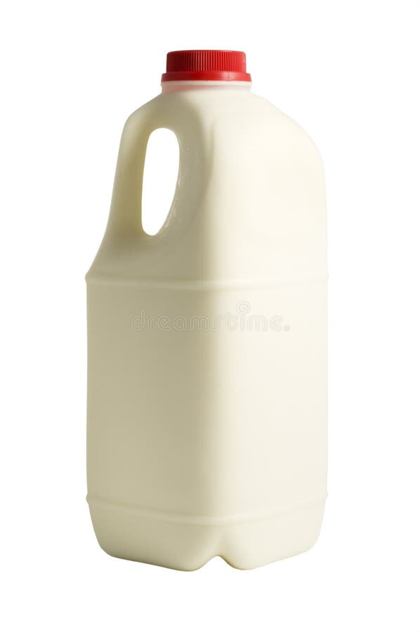Dos litros de leche imagen de archivo. Imagen de bebida - 6538167