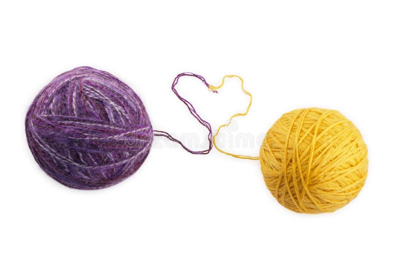 Madeja amarilla foto de archivo. Imagen de tejer, lana - 38394112