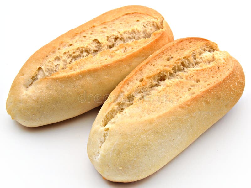 Dos panes de pan foto de archivo. Imagen de barra, fresco - 22957604