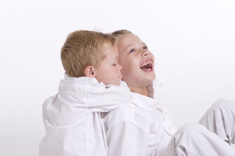 Dos Young Boys imagen de archivo. Imagen de muchacho - 12358975