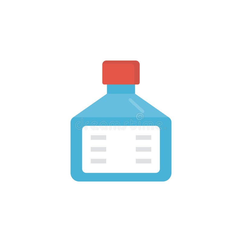 Dose flat vector icon stock vector. Illustration of medicament - 157463303