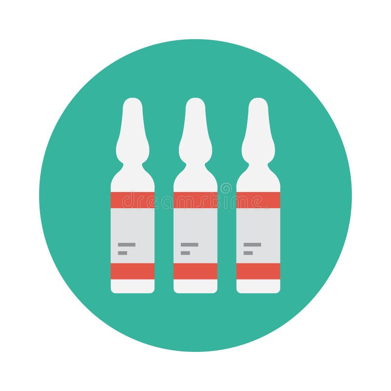 Dose flat vector icon stock vector. Illustration of medicine - 157456826