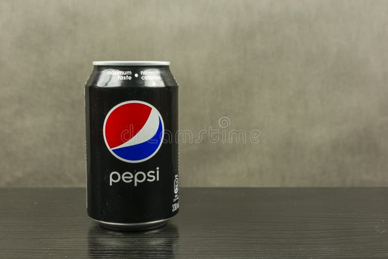 A-Dose Von Pepsi Max Pepsi Black Redaktionelles Foto - Bild von ...