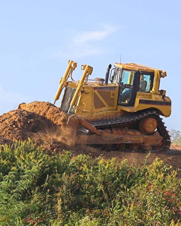 Doser 1 stock image. Image of move, shovel, muddy, equipment - 292817