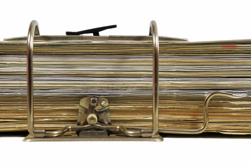 Dossier stock afbeelding. Image of service, omslagen, individueel - 8662517