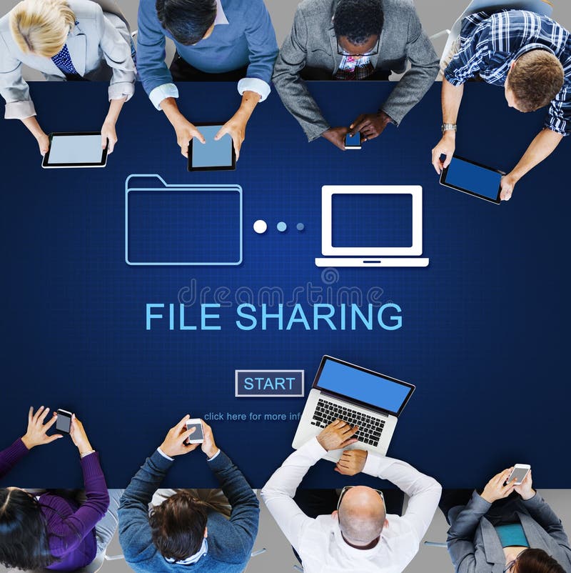 Dossier Die Internet-Concept Van De Technologie Het Sociale Opslag ...