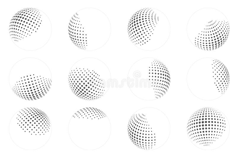 Geometric Ball Social Networks Infographics Stock Vector - Illustration ...