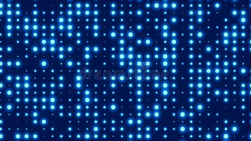 Dot Blue Pattern Screen Led Light Gradient Texture Background. Stock ...