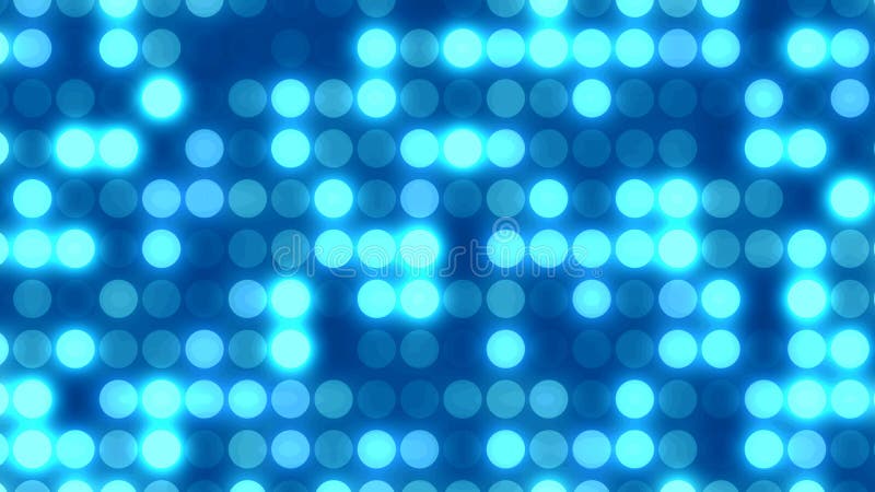 Dot Blue Pattern Screen Led Light Gradient Texture Background. Stock ...