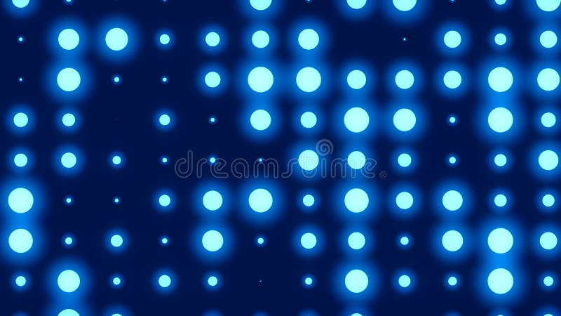 Dot Blue Pattern Screen Led Light Gradient Texture Background. Stock ...