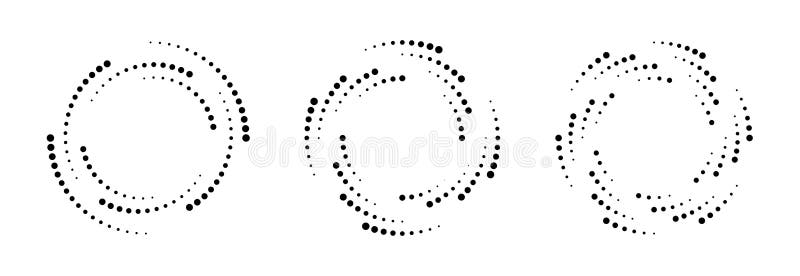Circle Speed Lines for Emblem, Design and Comic Book. Abstract Round ...