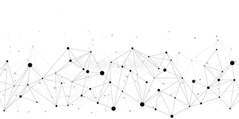 Vector Polygon Dot Connect Line Shaped AI. Stock Illustration - Illustration of machine ...