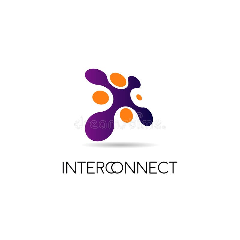 Dot Connected Logo Sign Symbol Icon Editorial Stock Image ...