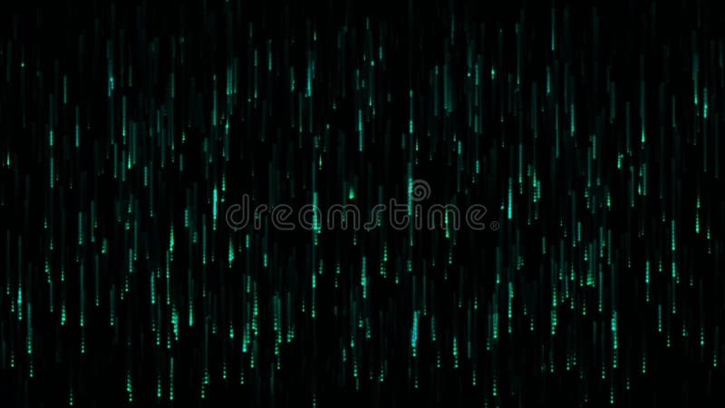 Dot Drop and Light Trail Abstract Dark Technology Background Stock ...