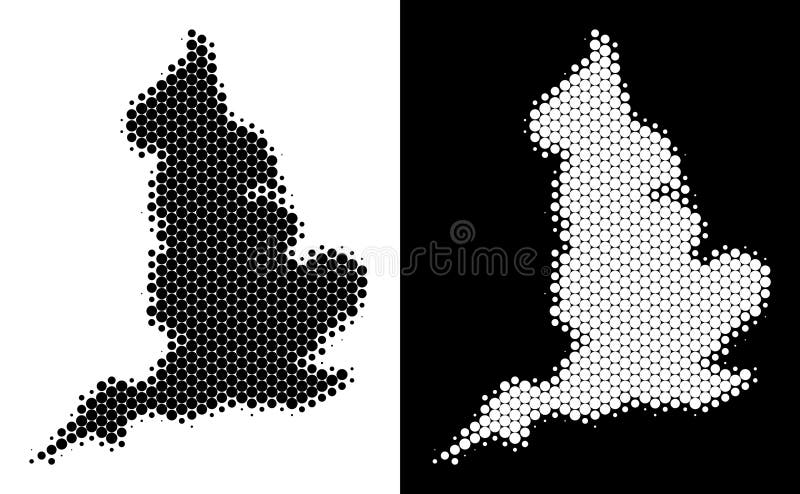 Halftone England Map Stock Illustrations – 71 Halftone England Map ...