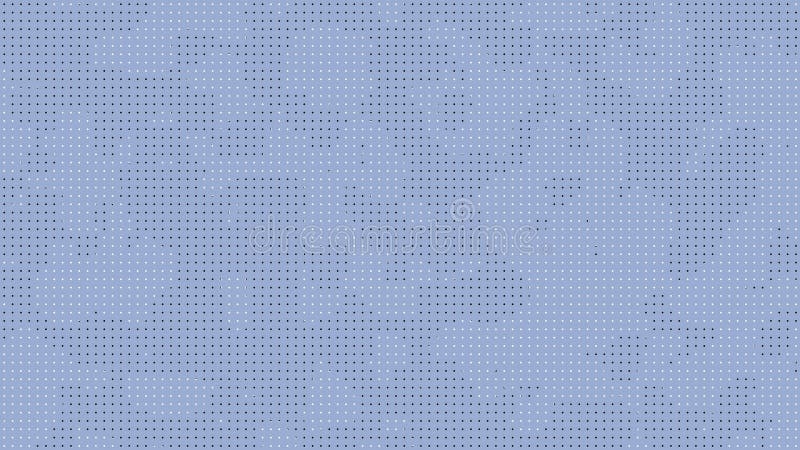 Dot Halftone Light Blue Background with Black and White Dots in a ...