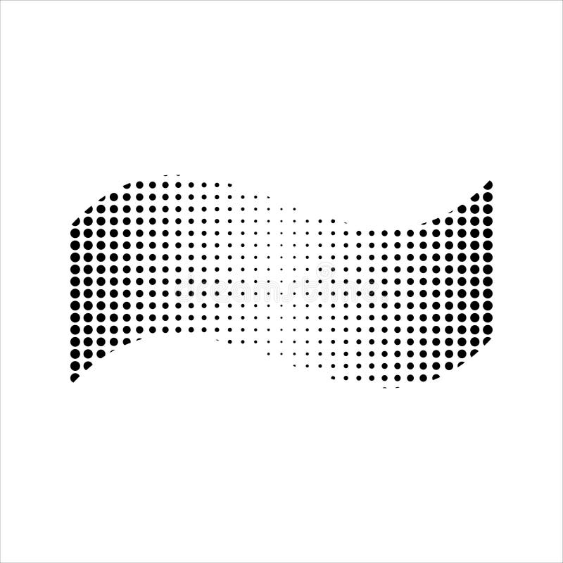 Dot Halftone (Linear) stock vector. Illustration of number - 269797201