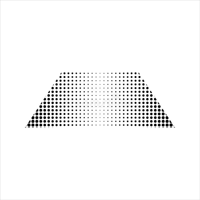 Dot Halftone (Linear) stock vector. Illustration of diagram - 269797204