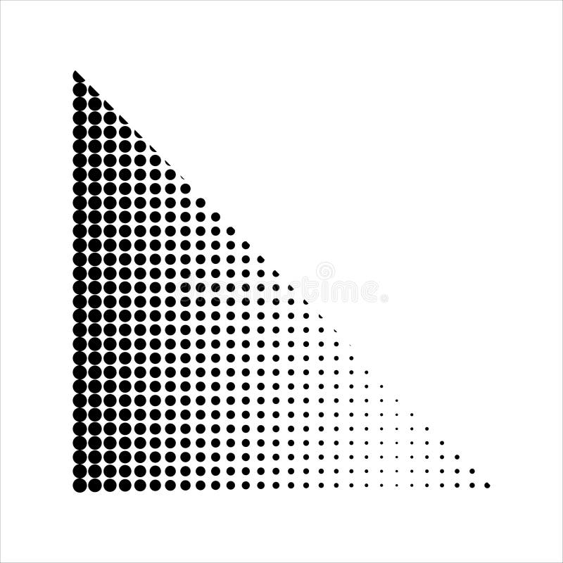 Dot Halftone (Linear) stock vector. Illustration of halftone - 269797221