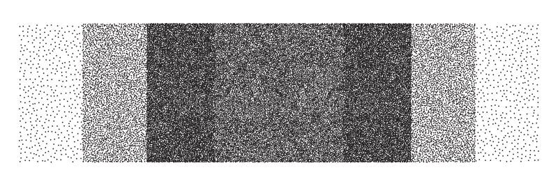 Dot Halftone Square Gradient. Half Tone Texture Background, Stipple Dot ...