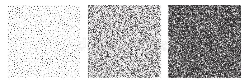 Dot Halftone Square Gradient. Half Tone Texture Background, Stipple Dot ...