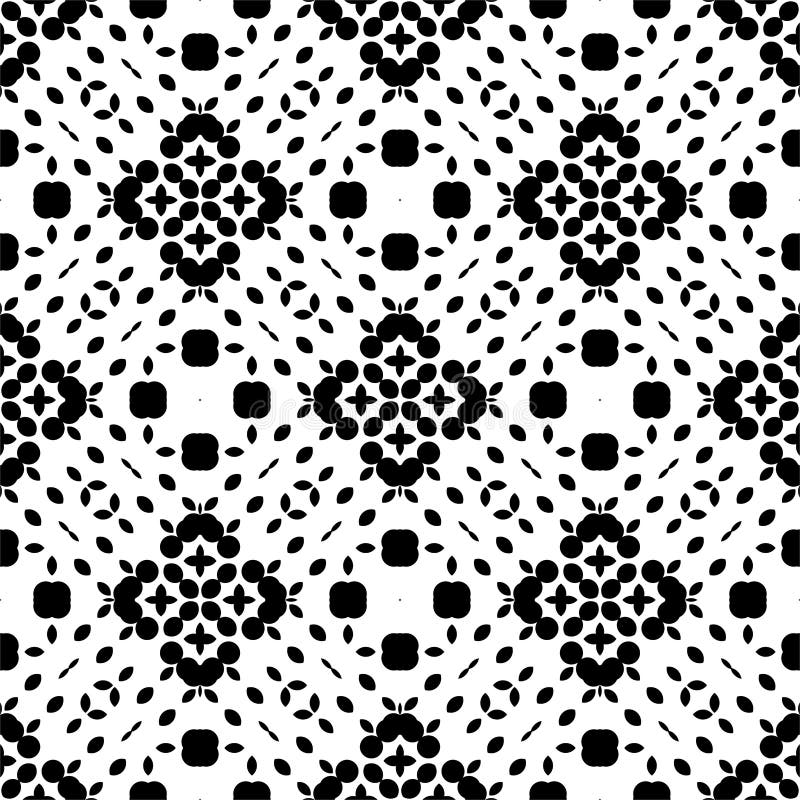 Dot and Leaf Seamless Pattern in White Background Stock Vector ...