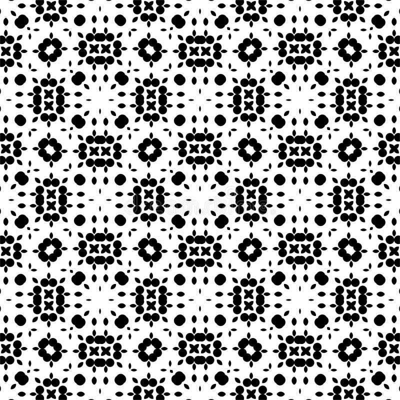 Dot and Leaf Seamless Pattern in White Background Stock Vector ...