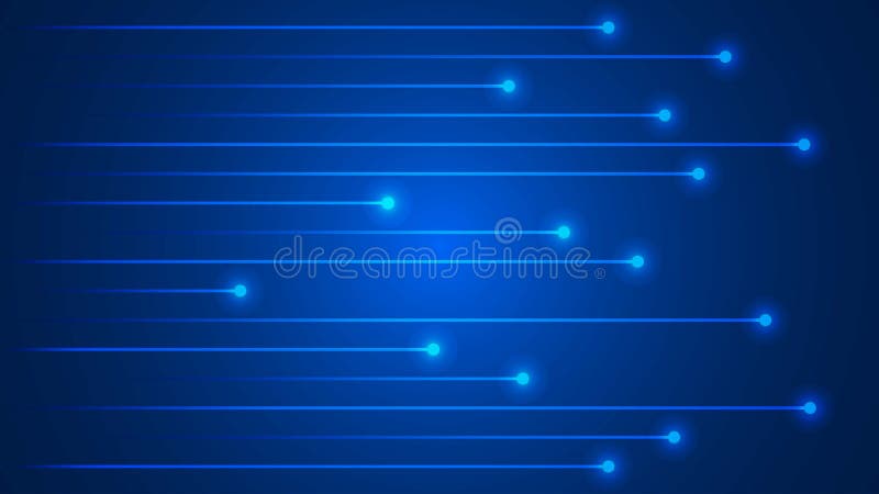 Dot and Line Combined Technology Abstract Background Stock Vector ...