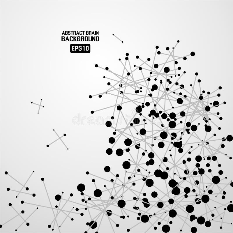Dot and Line Consisting of Abstract Graphics Stock Vector ... Dot and Line Consisting of Abstract Graphics Stock Vector ...