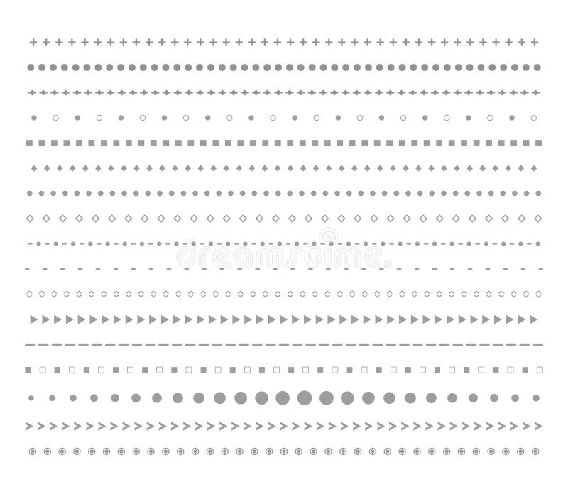 Dot line icon stock vector. Illustration of repeat, point - 210013997