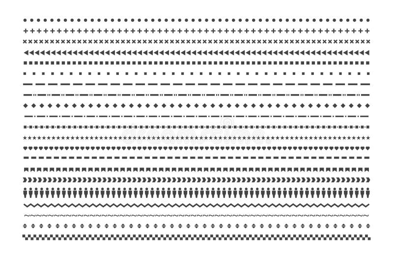 Dot line vector icon stock vector. Illustration of circle - 266223158