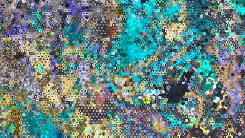 Dot Matrix Colorful Abstract Backgrounds Stock Illustration ...
