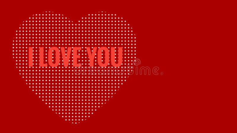 Dot Matrix Love Heart Dark Red Blood Abstract Backgrounds Post Card ...