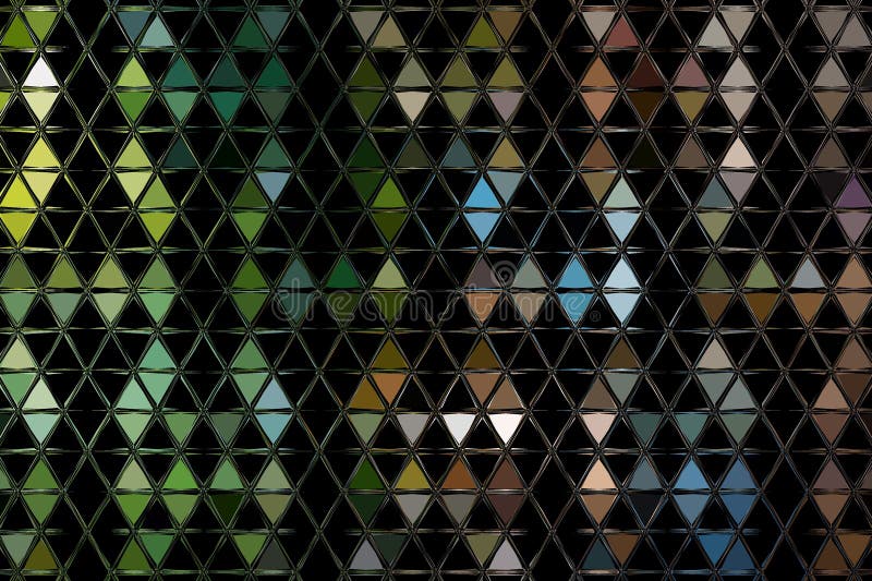 Dot Matrix Shapes and Blurs Abstract Background Stock Illustration ...