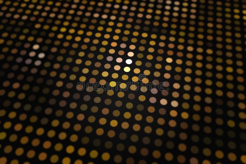 Dot Matrix Shapes and Blurs Abstract Background Stock Illustration ...