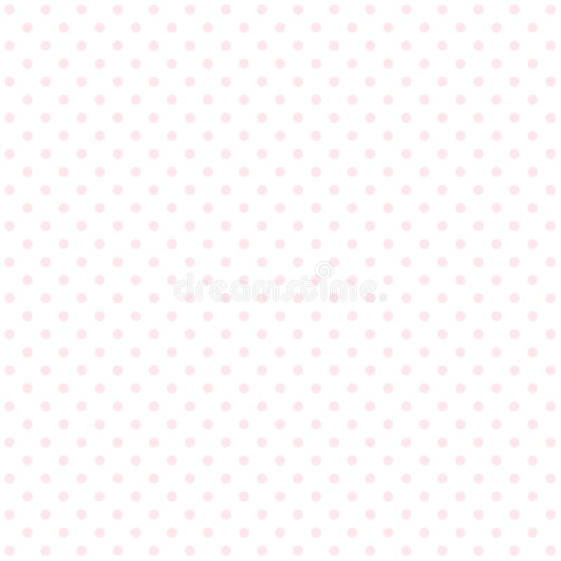 Dot Pattern Background. Pink White Dot Pattern Stock Illustration ...