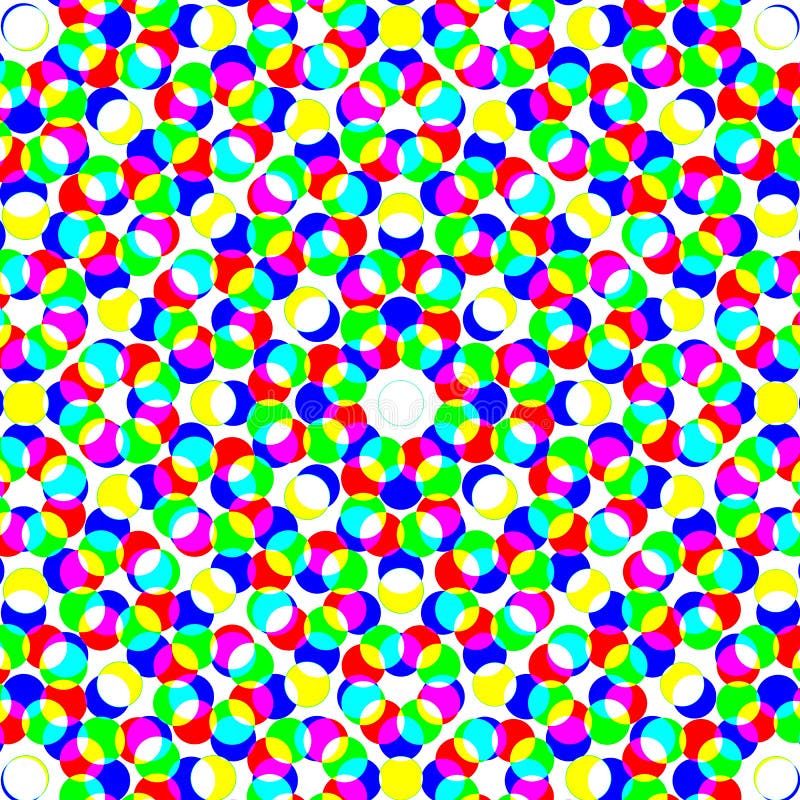 Dot Pattern, Vector Random Colorful Polka Dots. Abstract Background ...