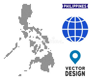 Philippines Dot Map Stock Illustrations – 242 Philippines Dot Map Stock ...