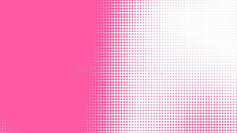 Dot Pink Halftone Pattern Gradient Texture Background. Stock ...